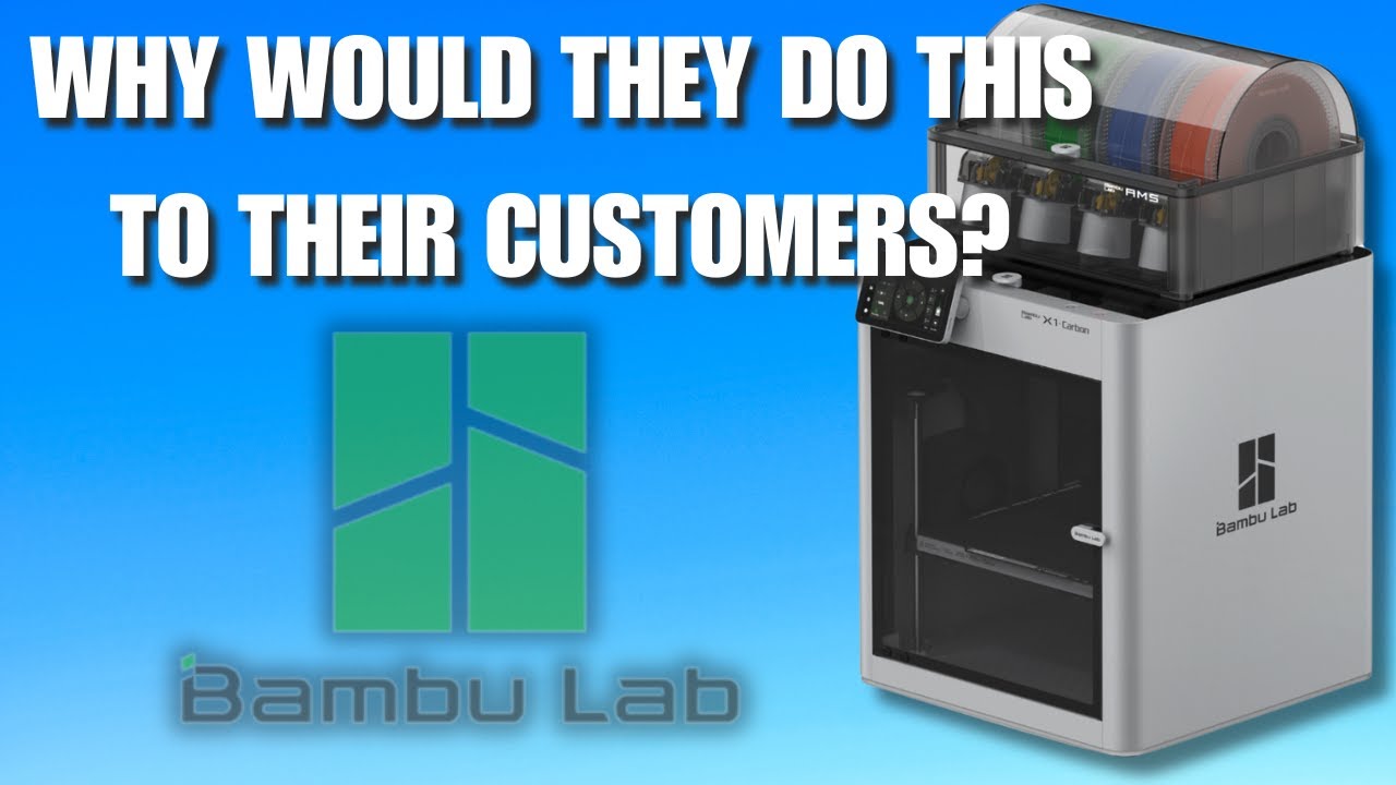Did Bambu Labs Just Destroy Its Own Future? Creality Takes Over! - YouTube
