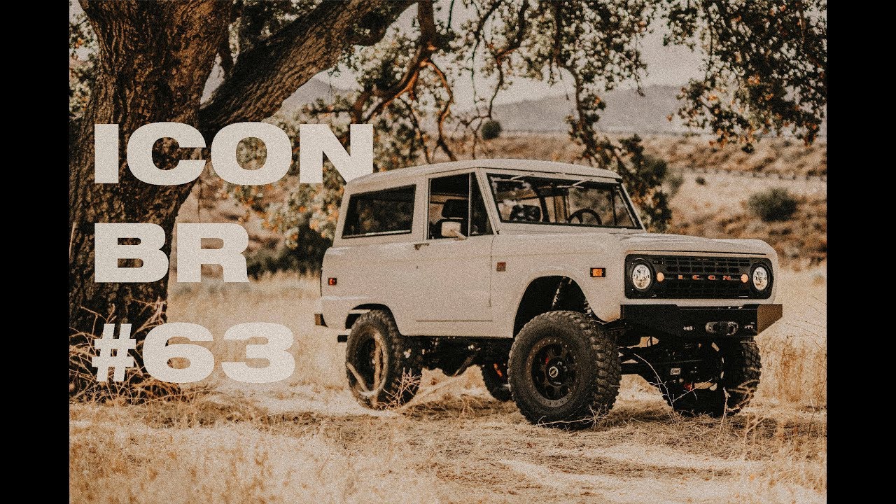 ICON New School BR #63 Restored & Modified Ford Bronco - YouTube