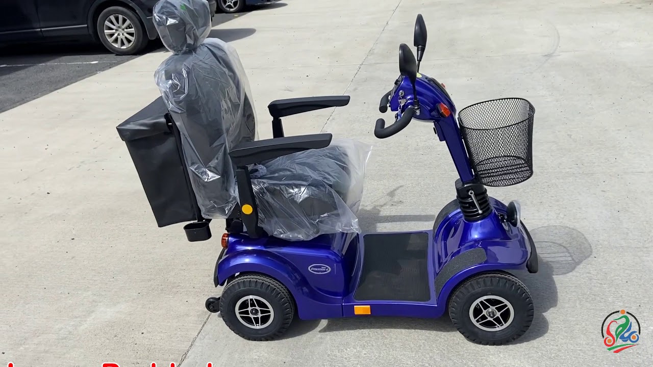 Trek Evolution 4 mobility scooter - YouTube