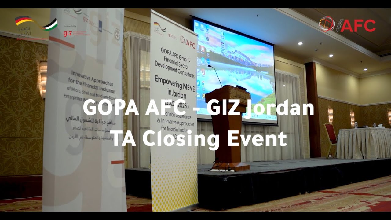 Closing Event of the GIZ Project Innovative Financial Inclusion for ...