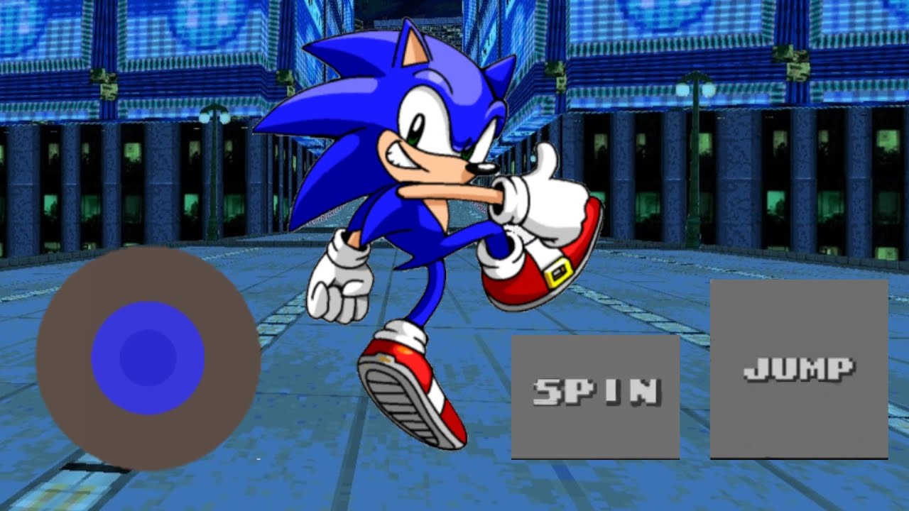 Modern sonic in speed highway(srb2 mobile mods) - YouTube