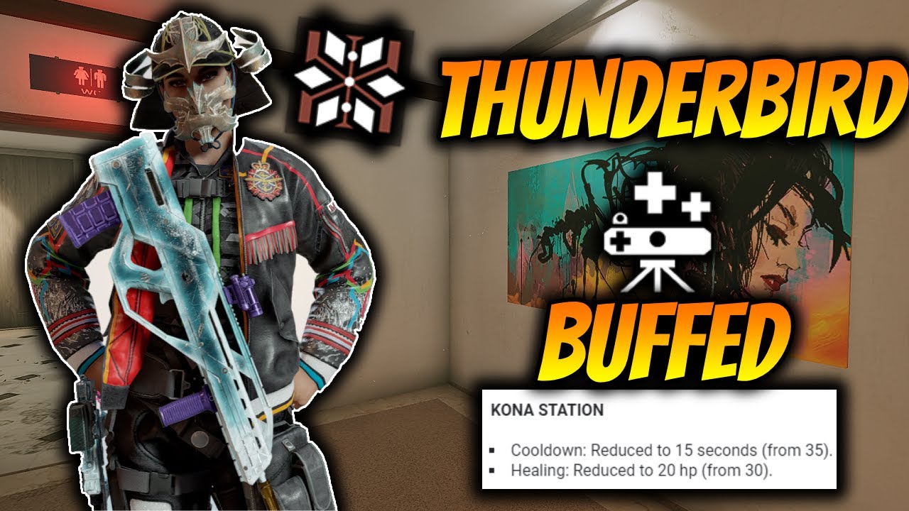 ThunderBird Did Not Get Nerfed Its A Buff-Rainbow Six Siege - YouTube