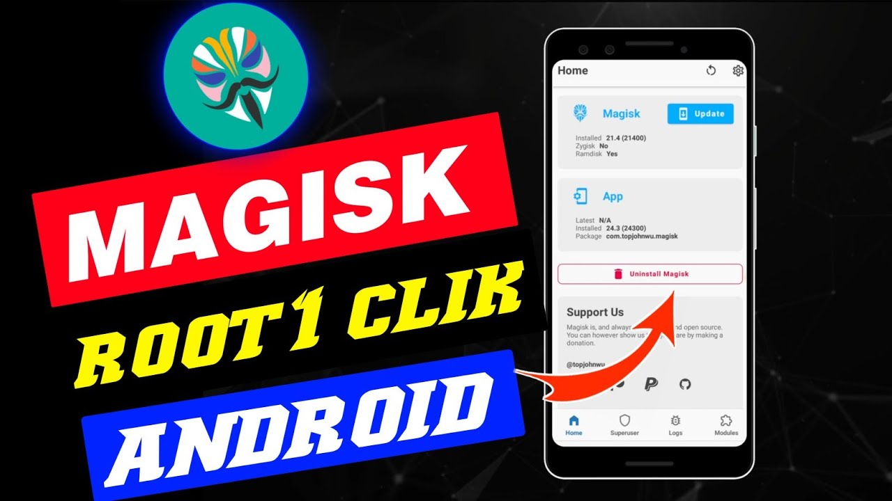 2 Min Root Any Android 🔥 Magisk Big New Update 2024 😲 No Pc Kingroot 🤟 ...