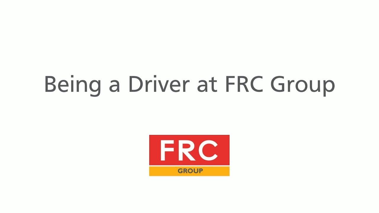 Being a Driver at FRC Group - YouTube