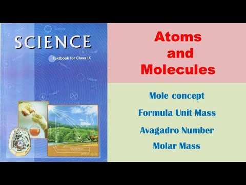 Mole Concept || Formula Unit Mass || Molar Mass || Class 9 Science ...