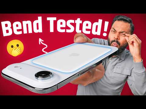 iPhone Air Unboxing & First Look | Bend Tested 😮 ⚡ Cutting \