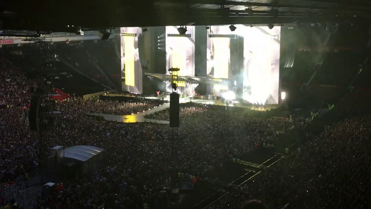 The Rolling Stones - Start Me Up LIVE at Old Trafford Manchester - YouTube