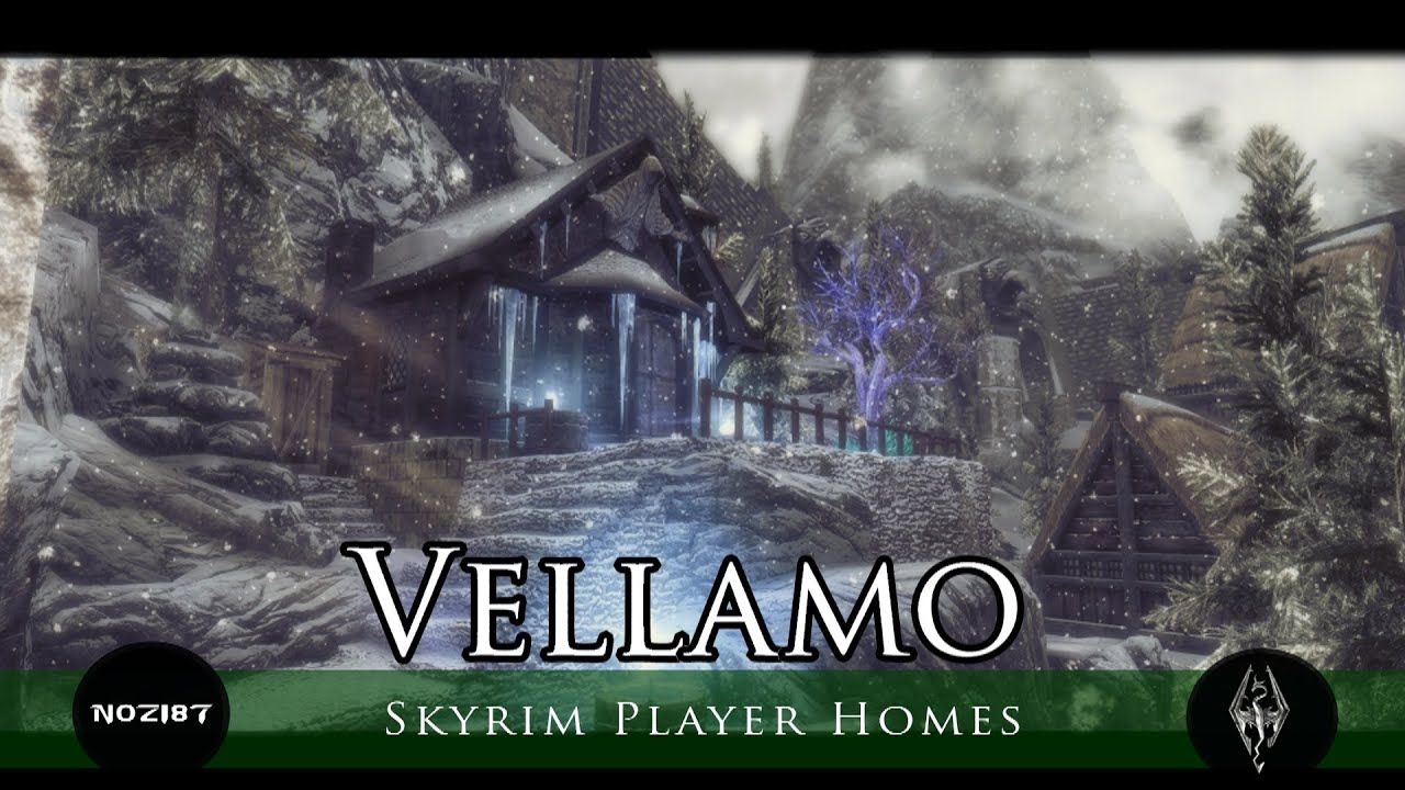 Vellamo - Mage home in Winterhold by Elianora - YouTube