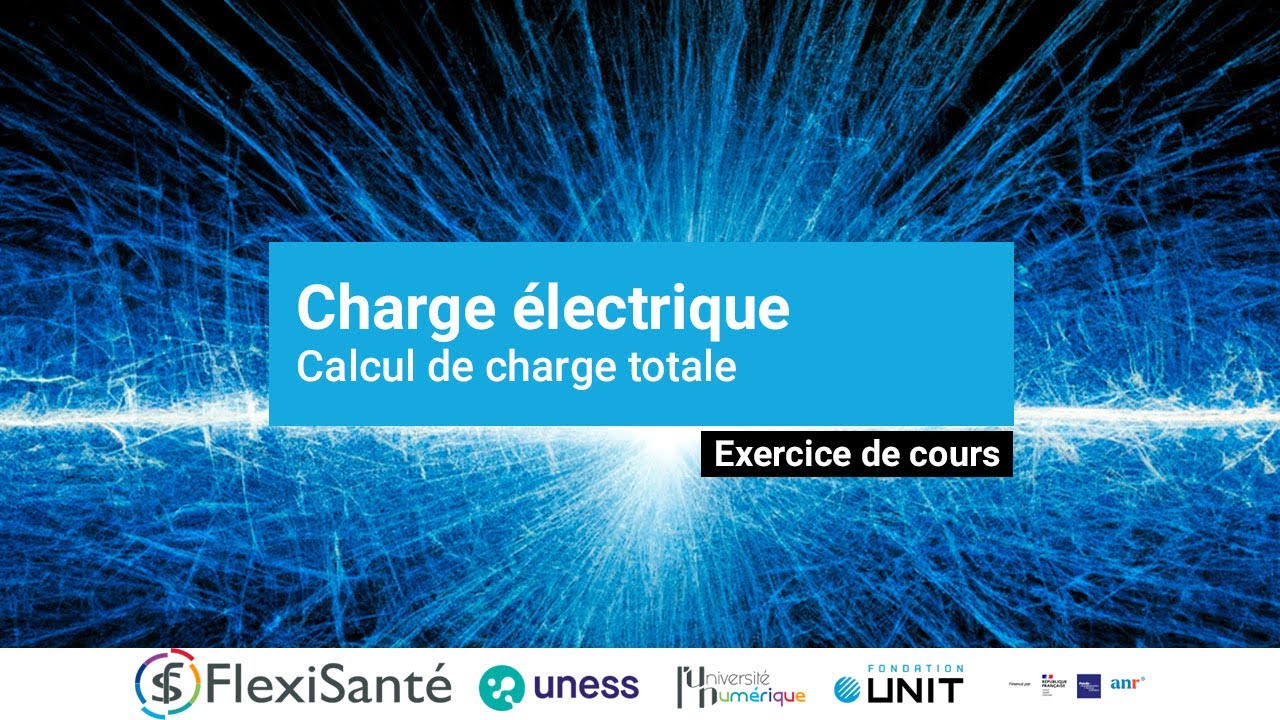 Charge électrique : exercice de cours - YouTube