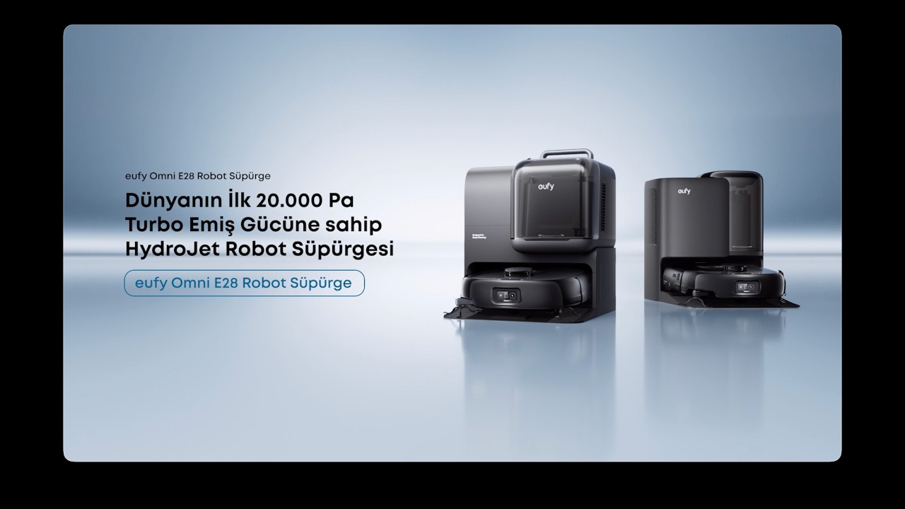 İhtiyacınız Olan Tek Robot Süpürge: eufy Robot Vacuum Omni E28 - YouTube