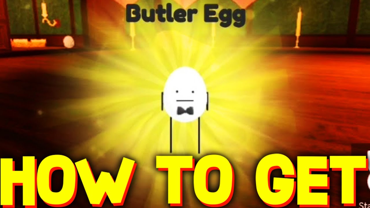 HOW TO GET BUTLER EGG in SECRET STAYCATION! ROBLOX - YouTube