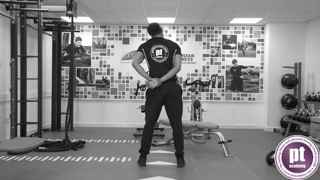 Upper Trapz Stretch - Fitness Instructing: Pt Academy - YouTube