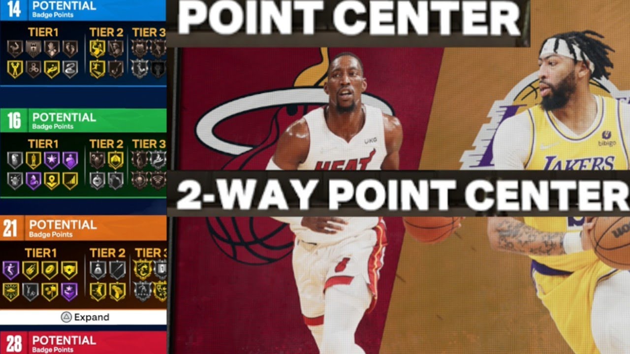 2k23|6"9 Two way Point Center w/Hof Quick First Step & 79 Badge Points ...