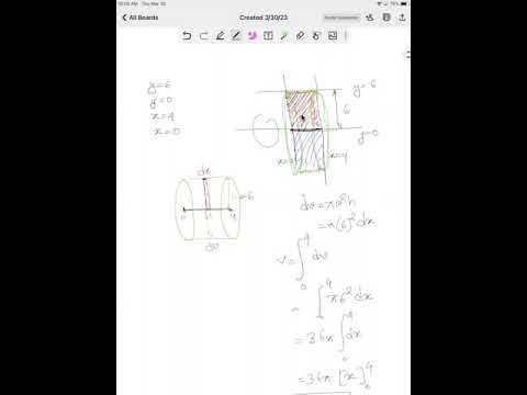 AP Calculus AB: Volume of revolution- Example 1 - YouTube