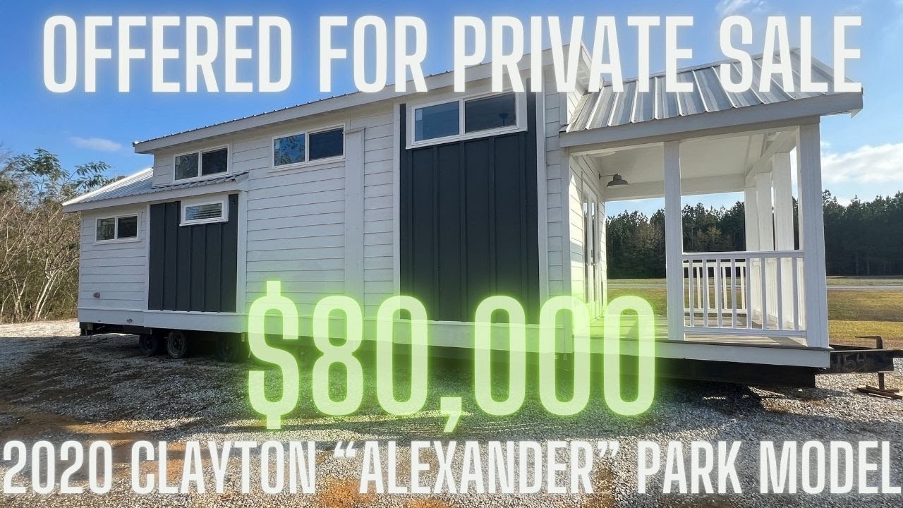 Private Sale No. 2 Used 2020 Clayton Alexander Park Model! Discount ...