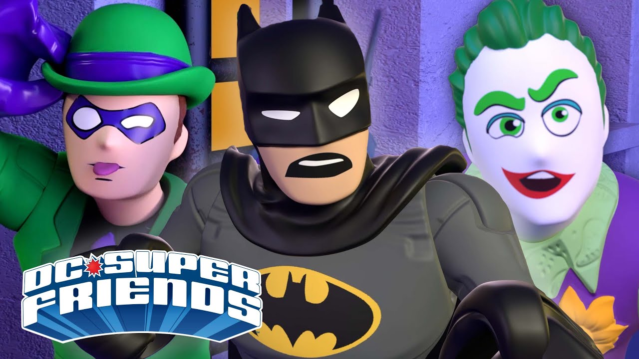 The Riddler VS The Joker | DC Super Friends | Cartoons For Kids | Super ...