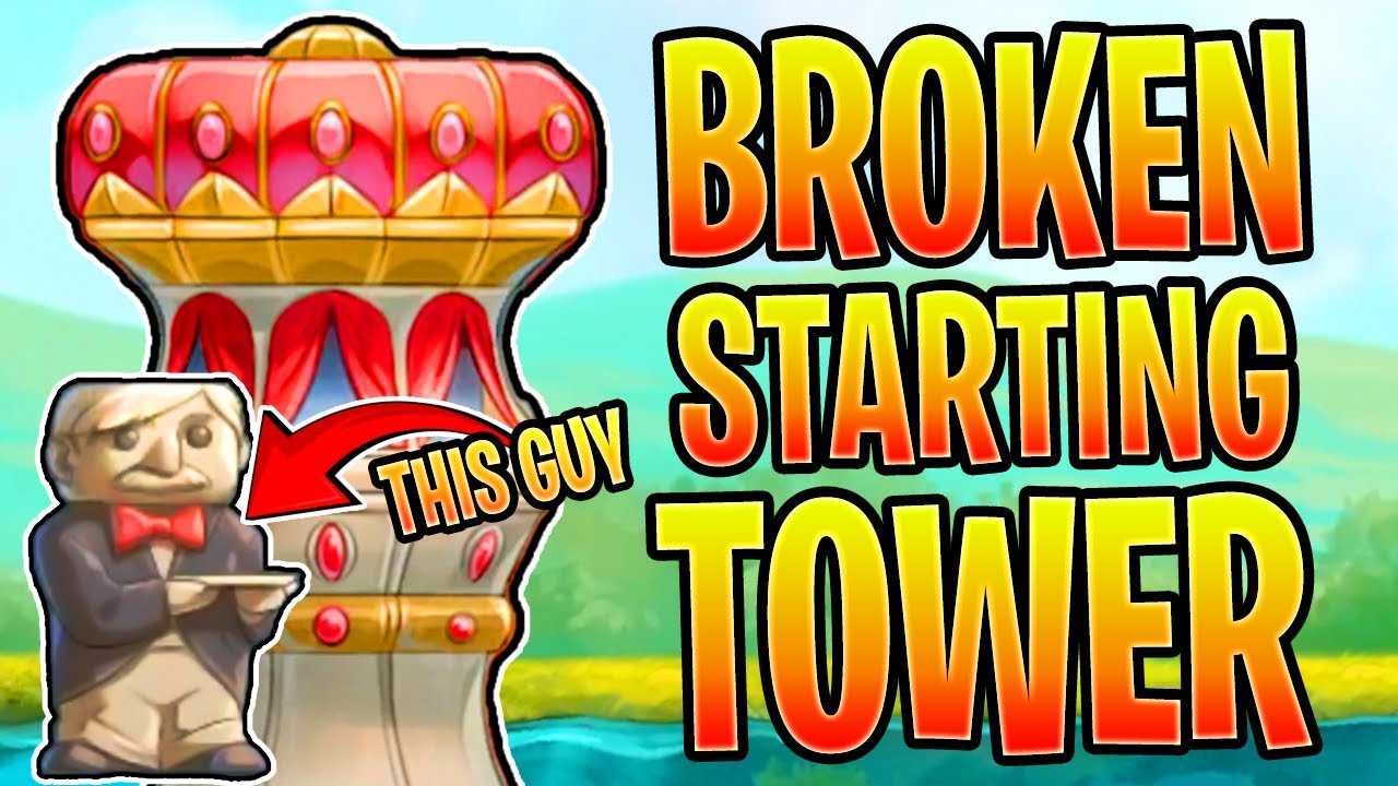 I Broke The Starting Tower I'm Supposed to Protect?! | Epic Auto Tower ...