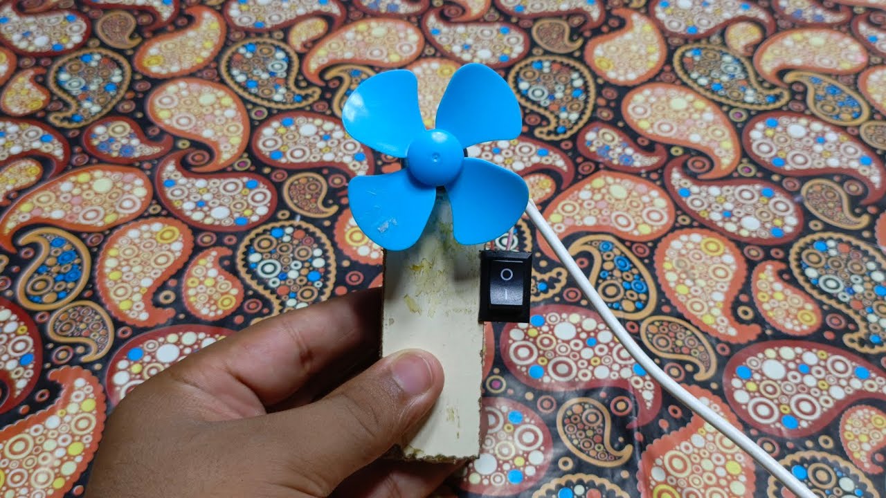 How to make Fan at home|Summer experiment - YouTube