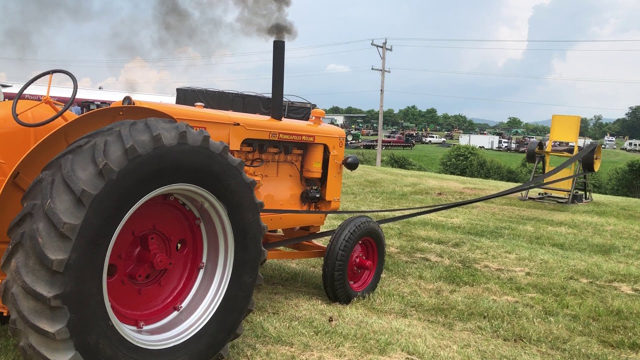 Minneapolis Moline On The Baker Fan - YouTube