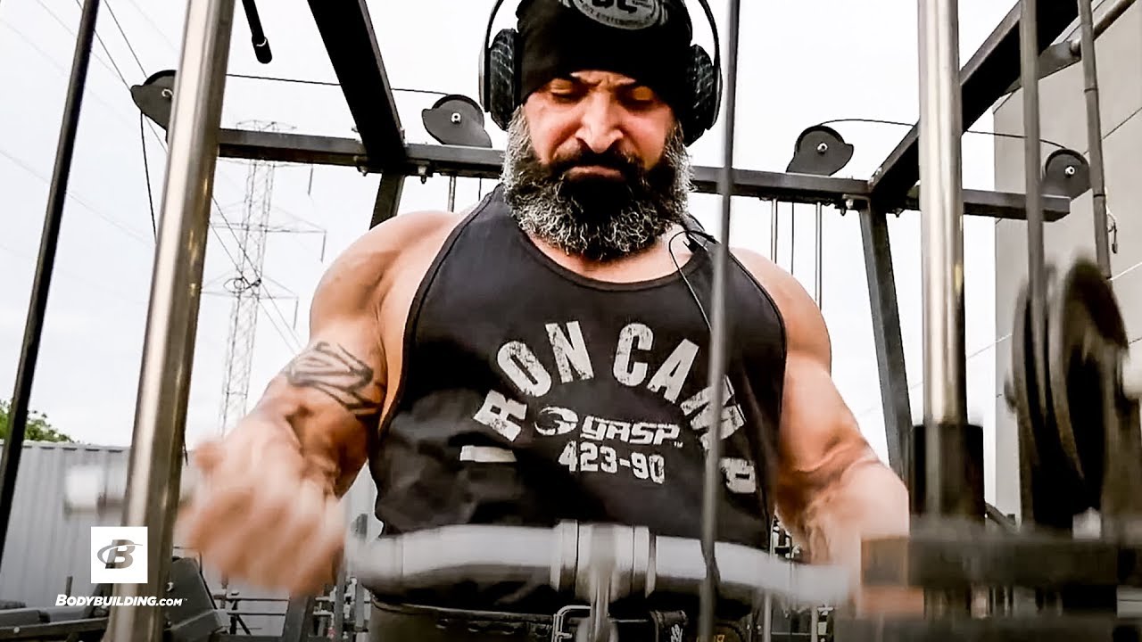 How IFBB Pro Guy Cisternino Trains Biceps & Triceps - YouTube