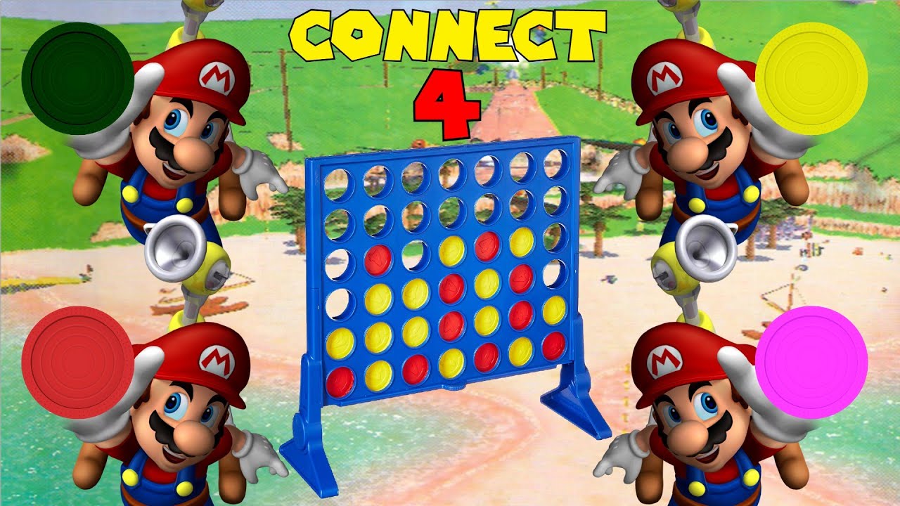 Round 2: Super Mario Sunshine - Connect 4 Versus - YouTube