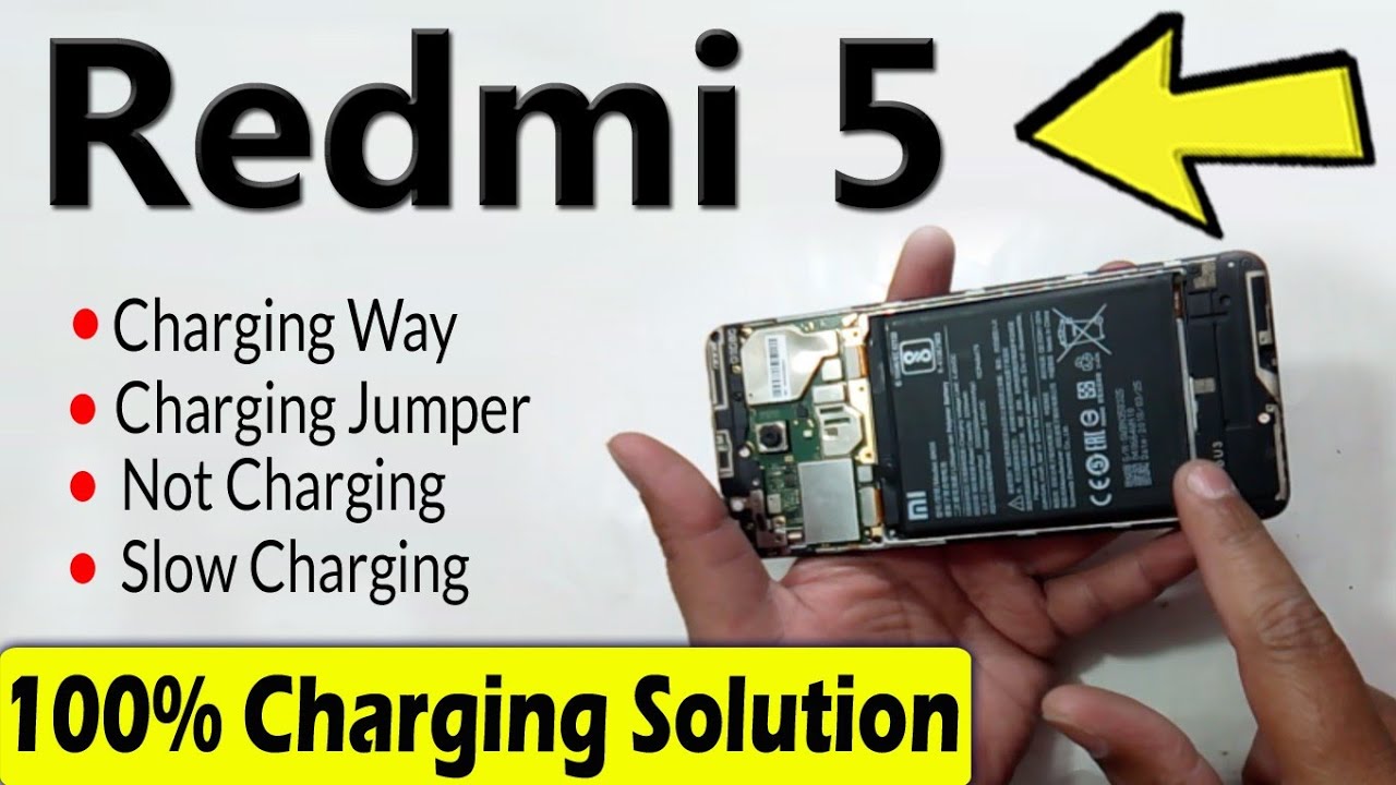 Redmi 5 Complete Charging Solution 👉 Redmi 5 Charging Jumper - YouTube