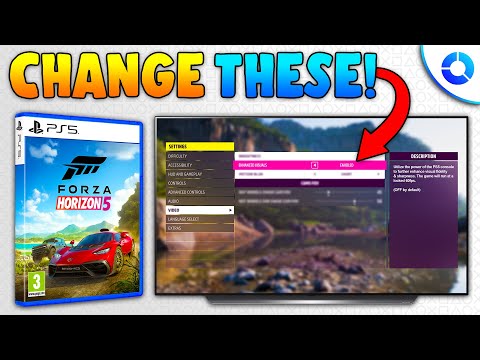 Change These Forza Horizon 5 Settings BEFORE Playing on PS5!