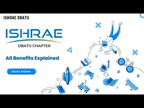 All Benefits of ISHRAE Membership EXPLAINED🔥 | ISHRAE DBATU CHAPTER ...