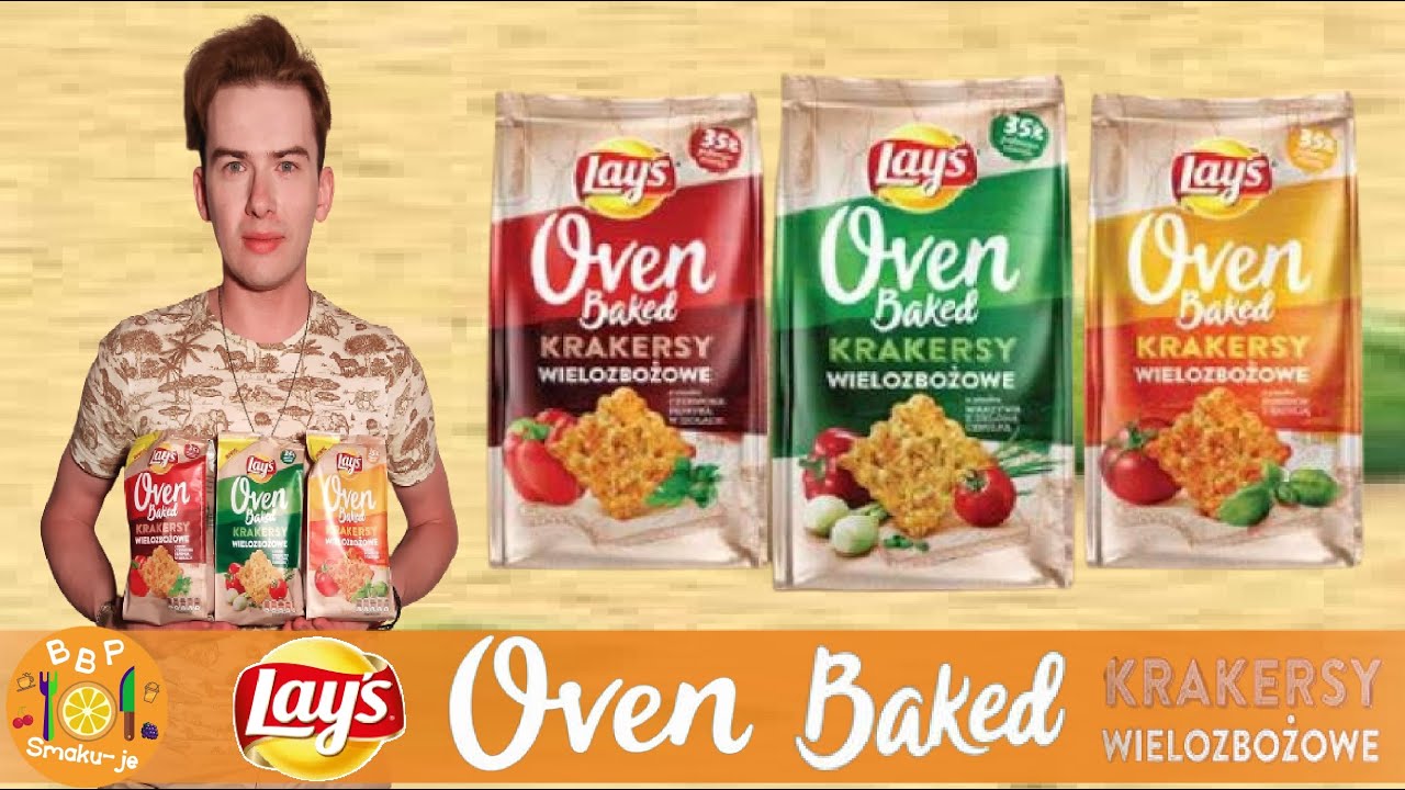 Lay's Oven Baked Krakersy wielozbożowe | BBP Smaku-je #185 - YouTube