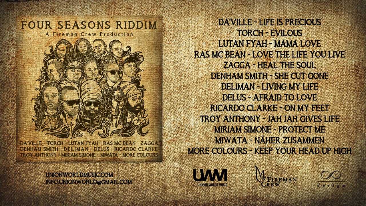 Four Seasons Riddim (Megamix) [prod. by Fireman Crew] - OUT NOW - YouTube