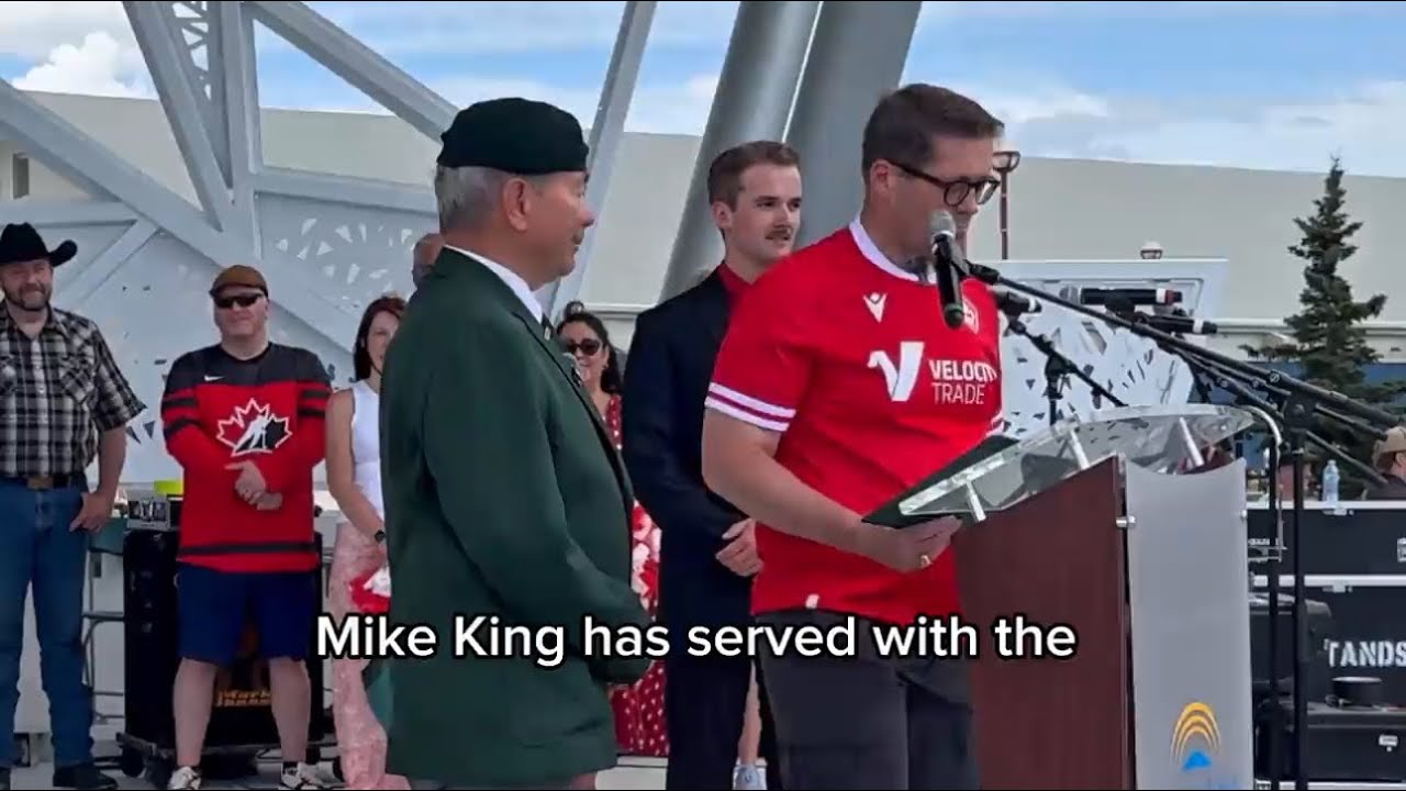 Mike King is dedicated to God, to his family and to Canada - YouTube