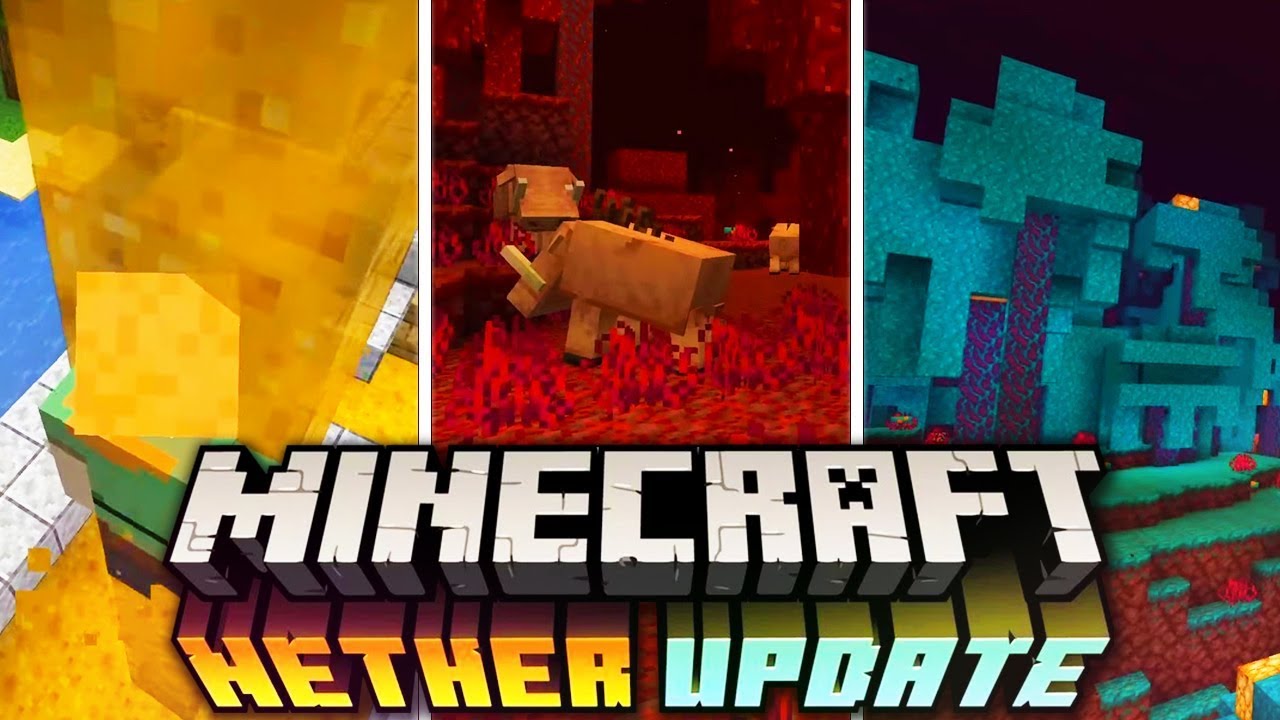 TUTTE LE NOVITÀ del NETHER UPDATE di MINECRAFT 1.16 - YouTube