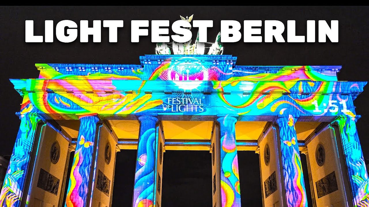 Festival of Lights 2023 Berlin 4K Ep 1 - YouTube