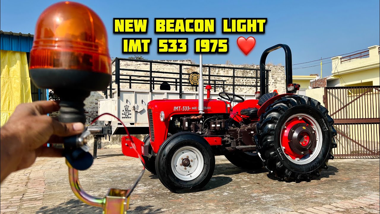 New pole mounted beacon light for Imt 533 1975 @IMTWALE - YouTube