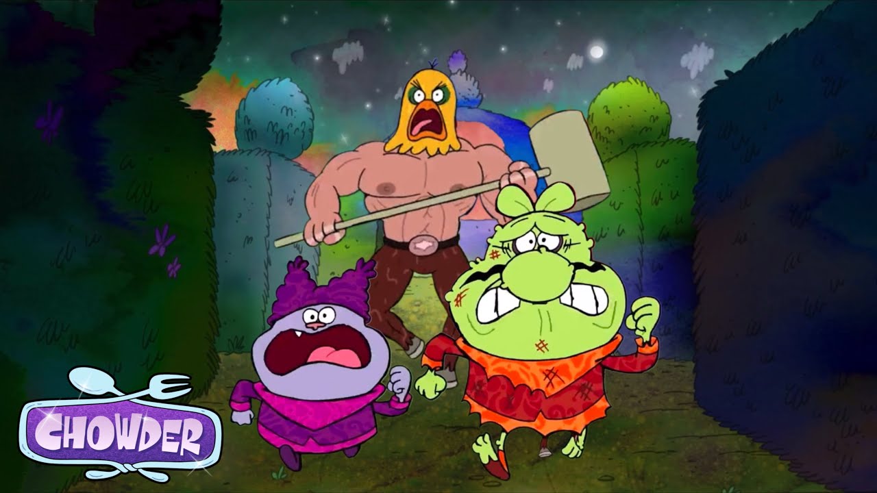 Gumbo and Chowder is Chasing Jeffrey | (Deadly Maze) | Chowder - YouTube