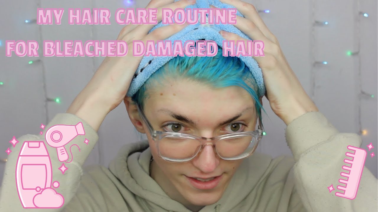 How to take Care of and Grow BLEACHED Hair! My Routine! | Lilly Teel ...