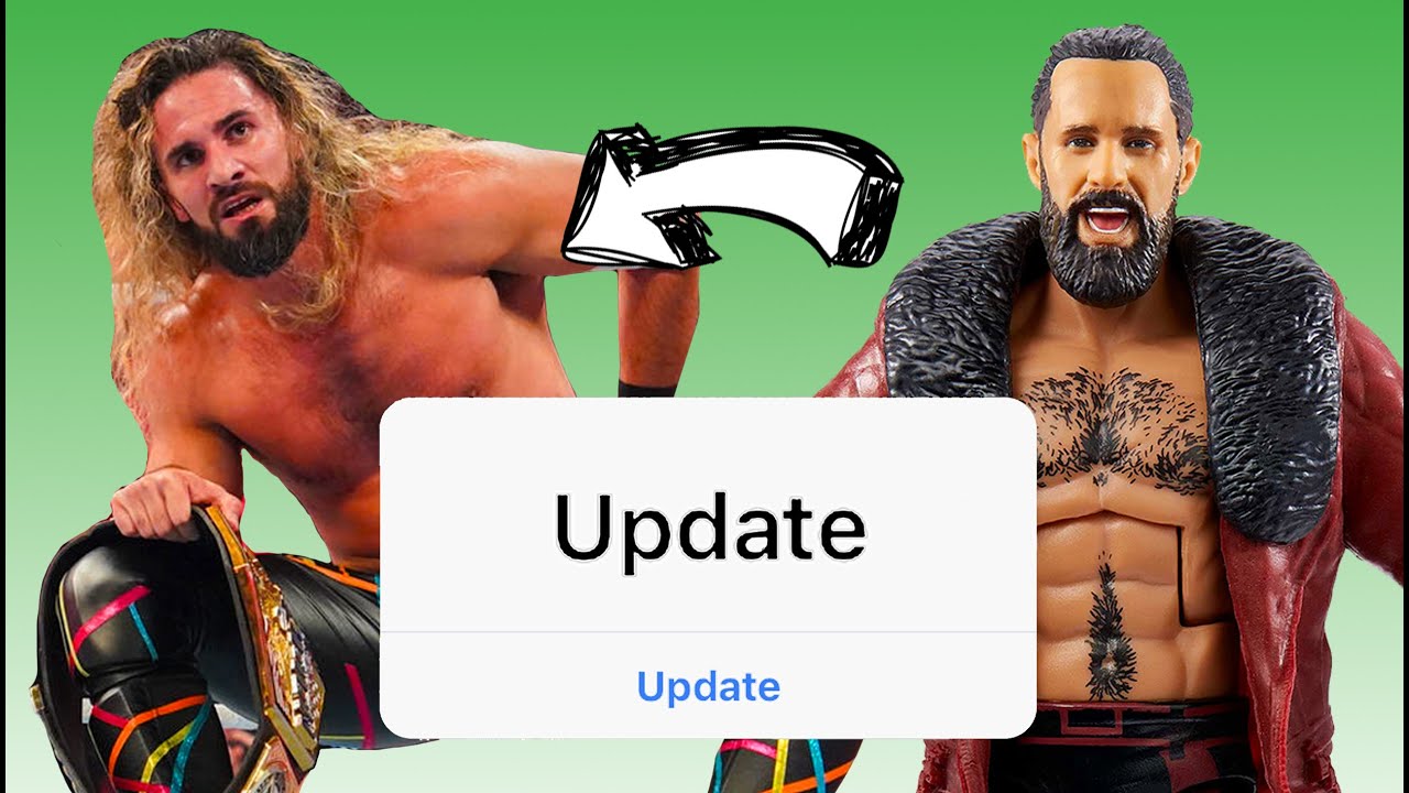 Seth Rollins wrestling figure - EPIC custom! - YouTube