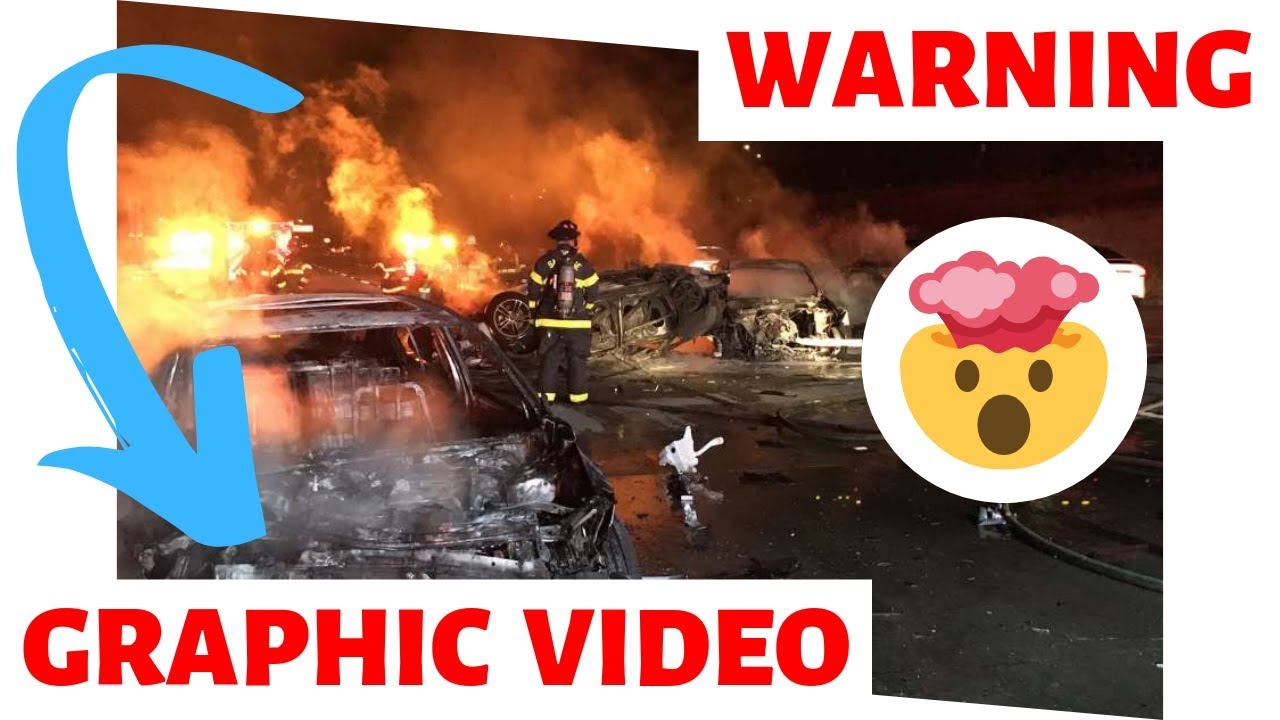 Car drives over spilled liquefied petroleum gas - Car catches on fire ...
