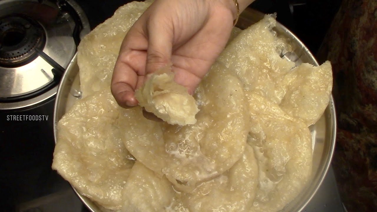 Sweet Poori Recipe | Street Food - YouTube