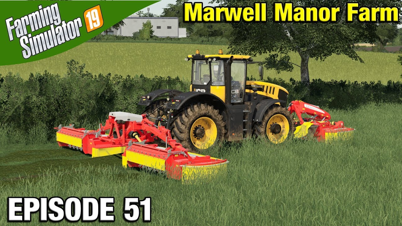 BUYING MORE GRASSLAND Farming Simulator 19 Timelapse - Marwell Manor ...