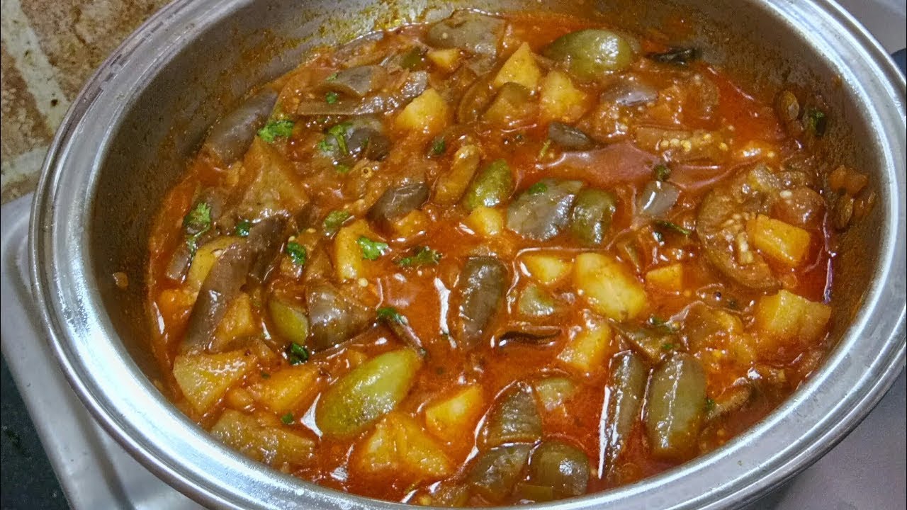 Vankay Dumpa Curry Making - YouTube