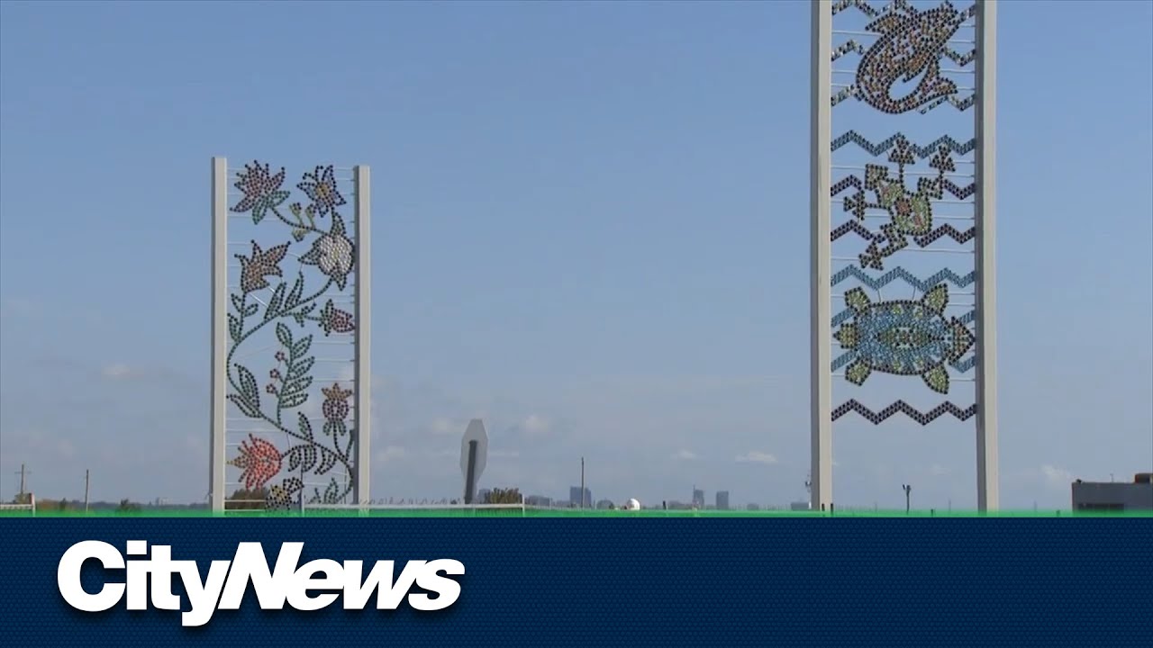 Indigenous art display to open on Truth and Reconciliation Day - YouTube