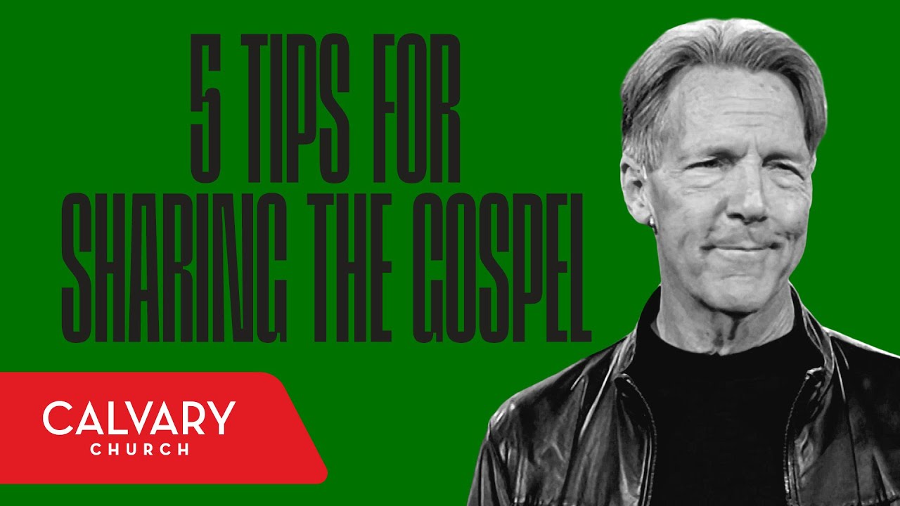 Help! I Don’t Know How to Share My Faith - John 4 - Skip Heitzig - YouTube