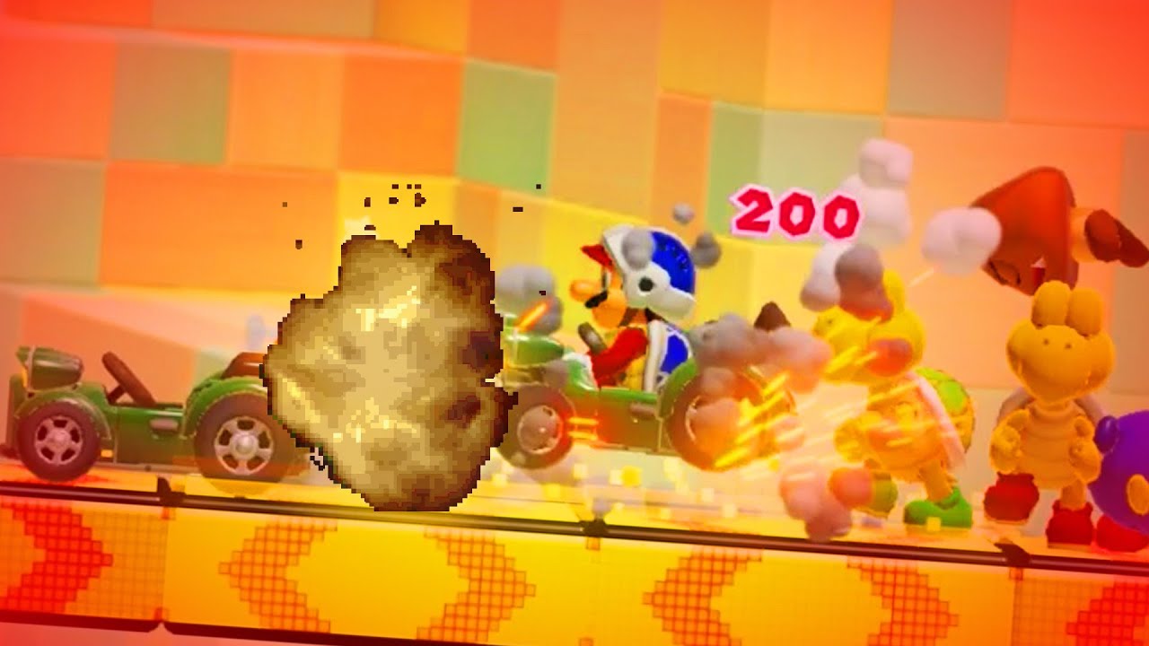 Mario Gets in a Car Crash (real) (brutal) - YouTube