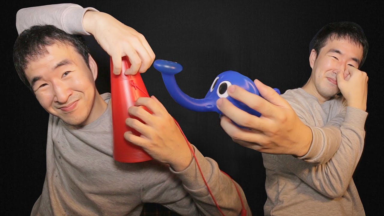 ASMR Triggers with Weird Pose and Movement - YouTube