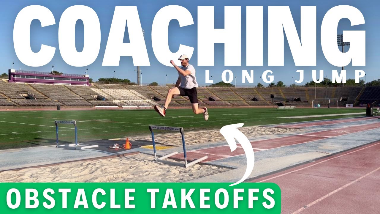 Obstacle Takeoffs - Long Jump Takeoff Drill - YouTube