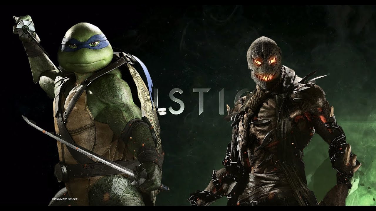 Leonardo TMNT vs Scarecrow - Injustice 2 (PC Ultra 1080p60) - YouTube