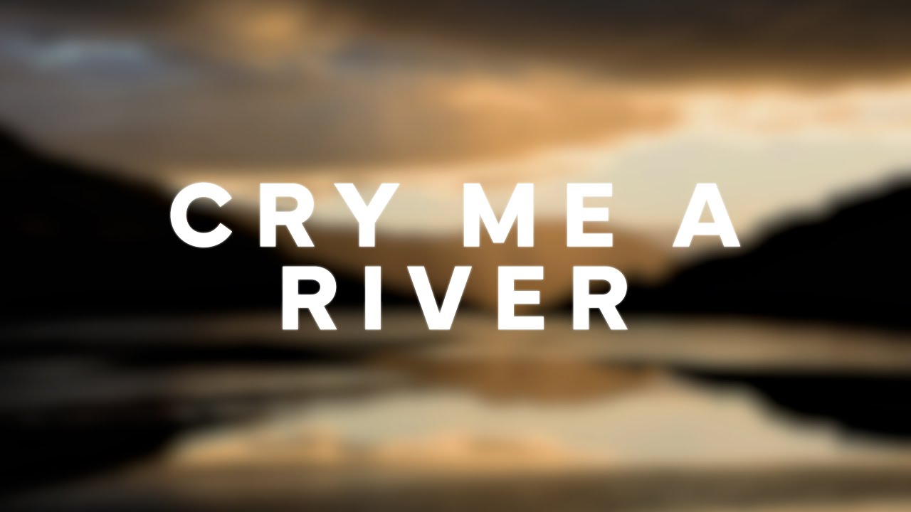 Justin Timberlake - Cry Me a River (Lyrics) - YouTube