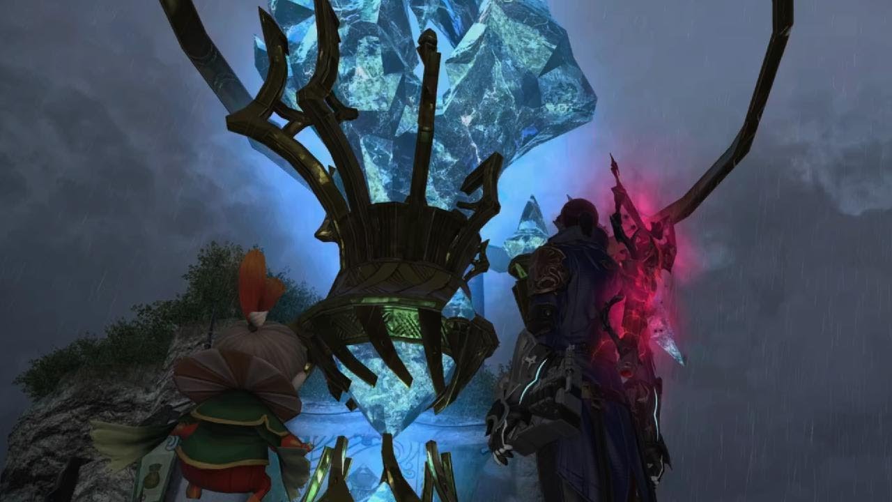 FFXIV Dawntrail graphics sneak peek 2 ps5 - YouTube