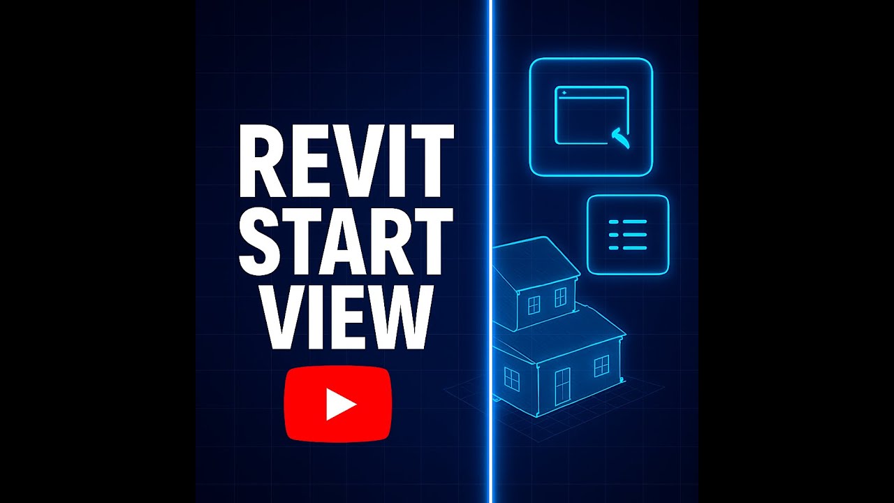Revit Start View - YouTube